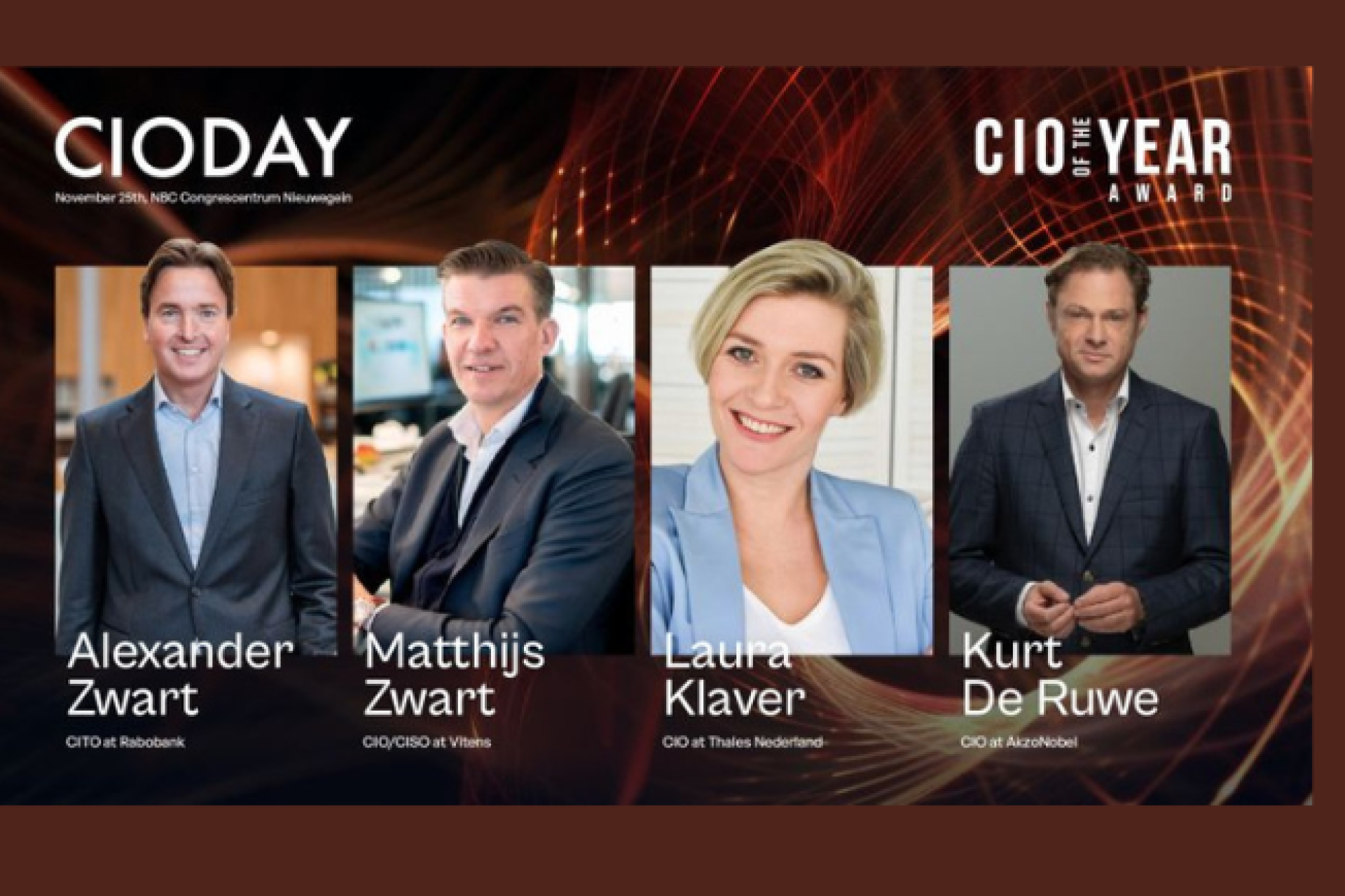 Nominees CIO of the year 2025 - CIO Platform Nederland
